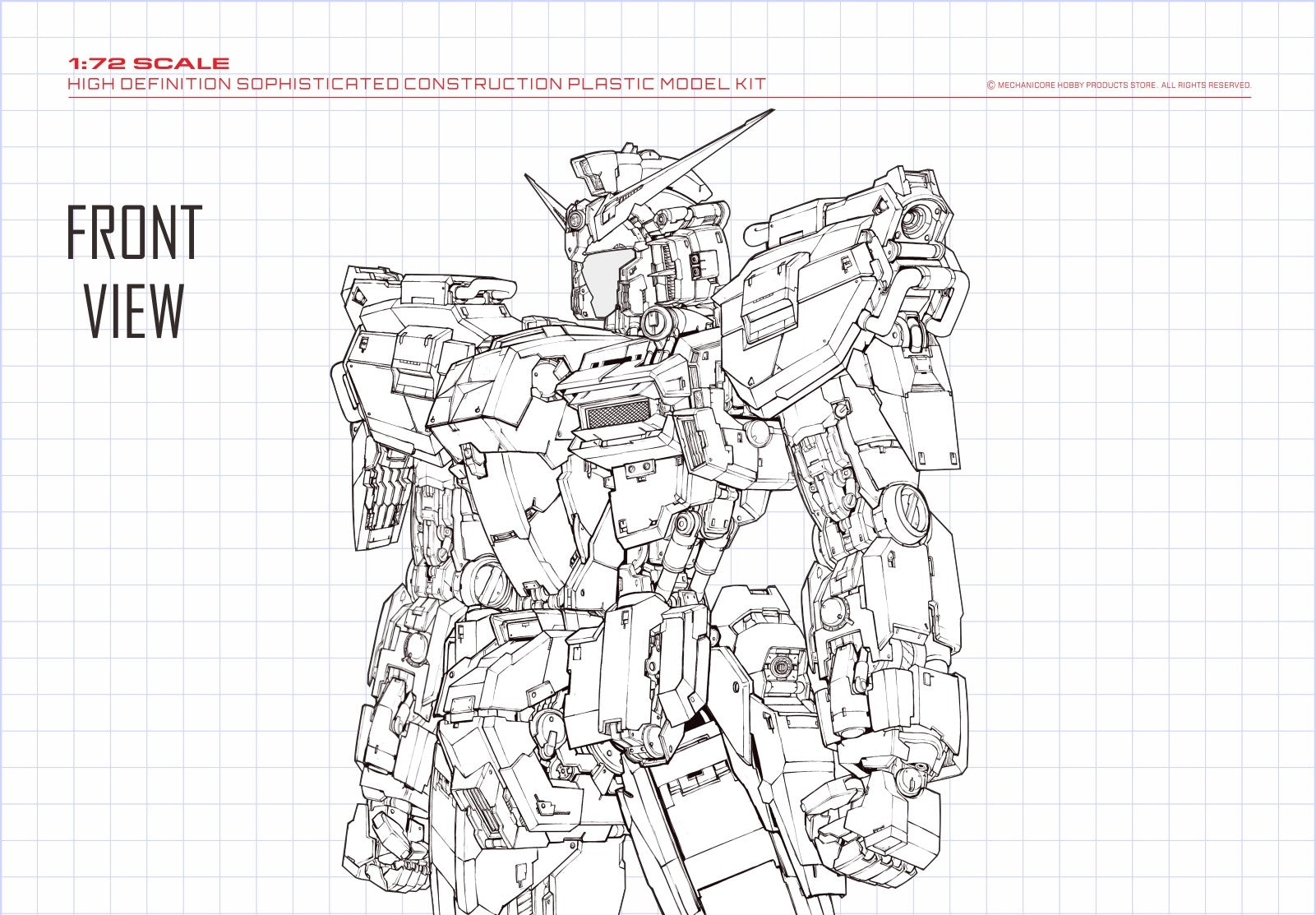 New Preorder MECHANICORE 1/72 MAS-10 "ZYGAPOPHYSIS" FIRST EDITION ...