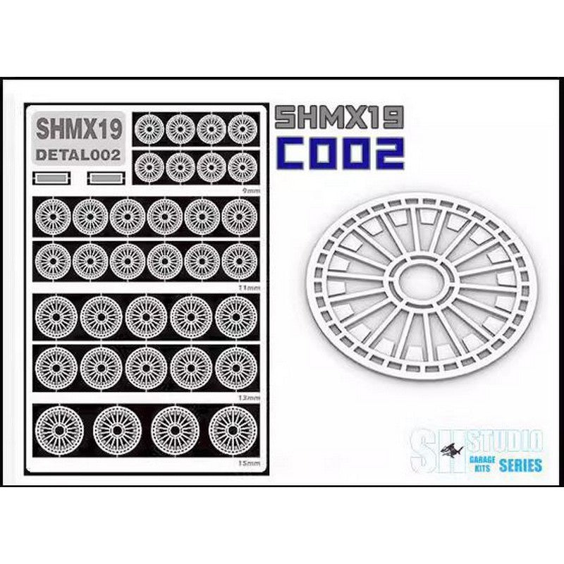 SH STUDIO Gundam Turbine Blade etched metal upgrade kit – GKgundamkit ...