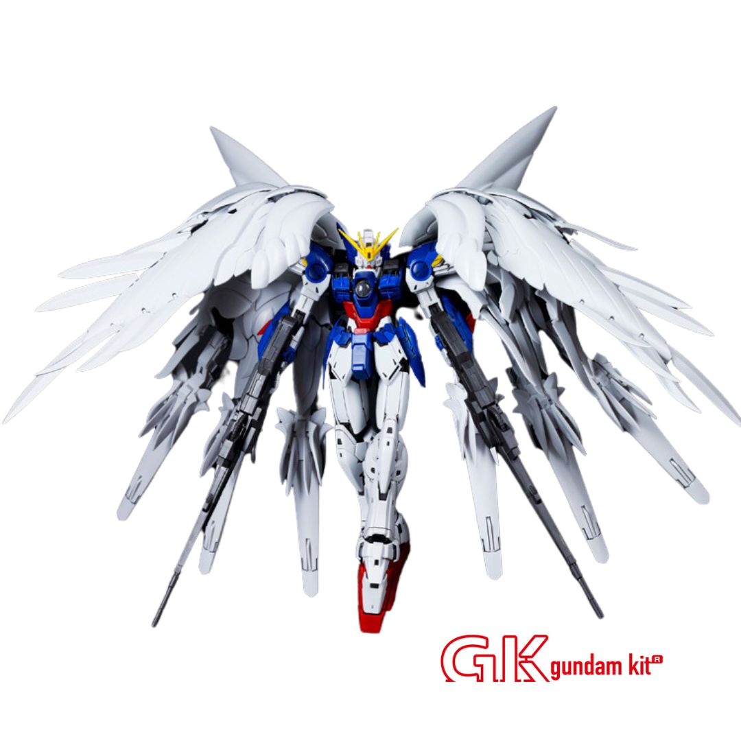 MG 1/100 XXXG-00YSW Wing Gundam Zero (Snow White Prelude Conversion Ki ...