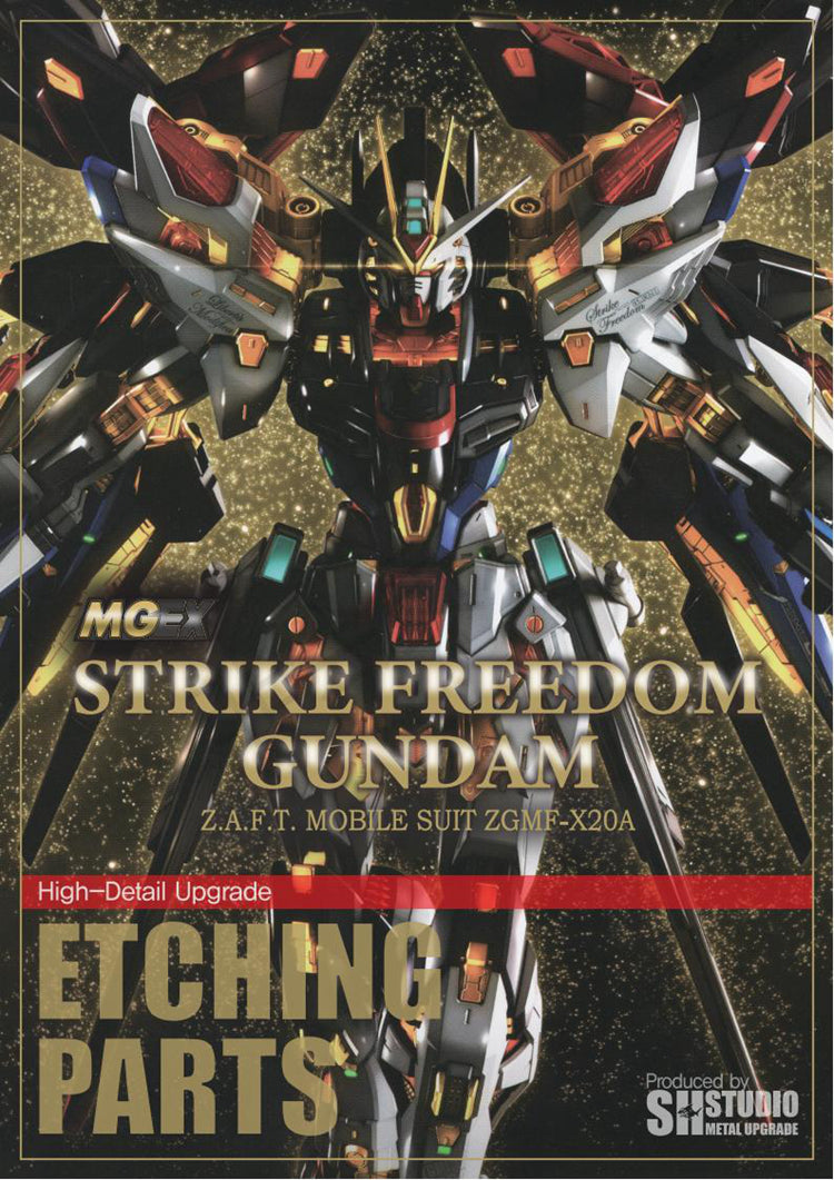 SH Studio Metal Etched Upgrade MGEX 1/100 Strike Freedom | GKgundamkit ...