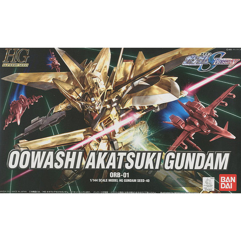 1/144 HGCE 040 ORB-01 Oowahi Akatsuki Gundam - 4573102603654 ...