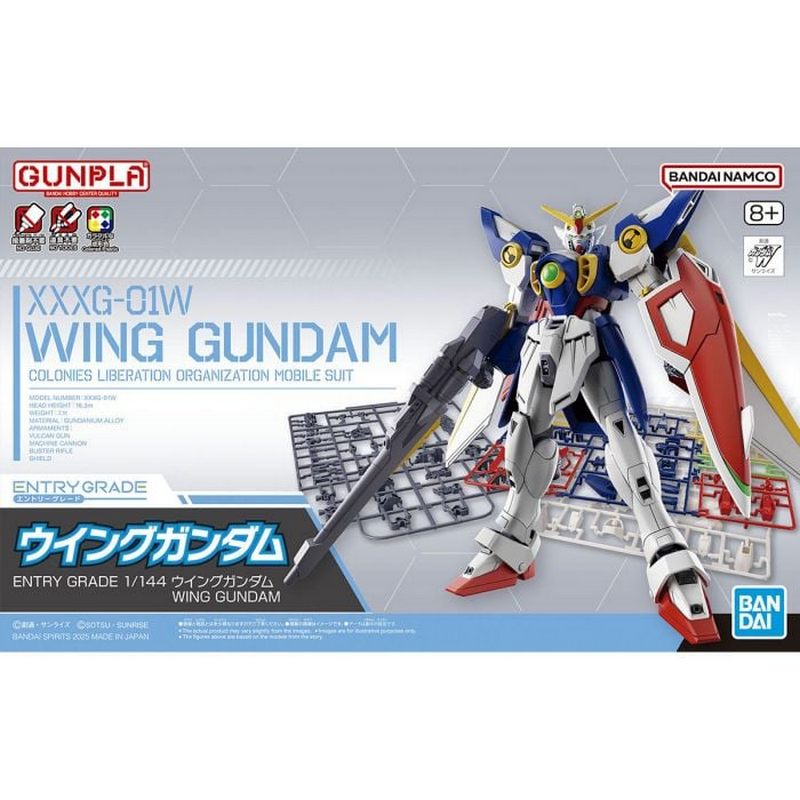 ENTRY GRADE 1/144XXXG-01W Wing Gundam - 4573102691606 – GKgundamkit ...