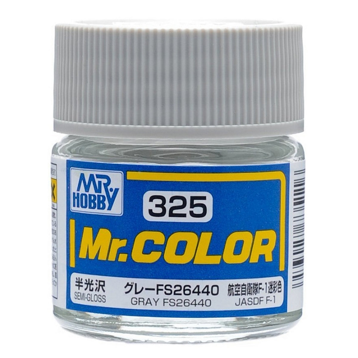 GSI Creos Mr. Color 325 Gray FS26440 (Semi Gloss) 10ml - 4973028735116 ...