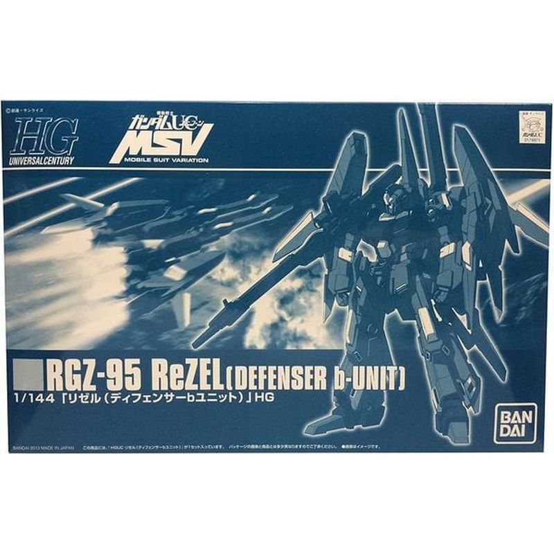 HGUC 1/144 RGZ-95 ReZEL Defenser B-Unit - 4573102665157 – GKgundamkit ...