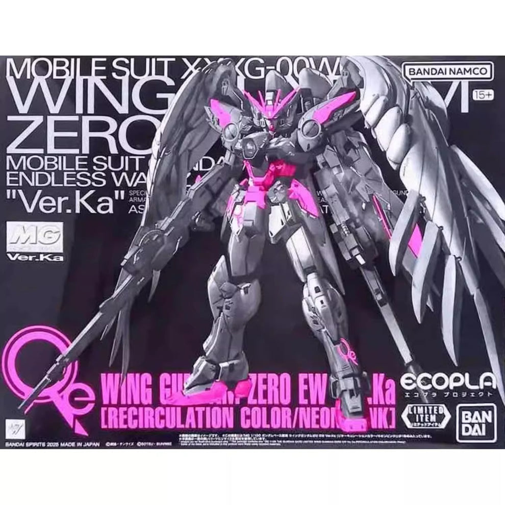 MG 1/100 Wing Zero EW Ver.Ka Neon Pink | Gundam Base Exclusive ...
