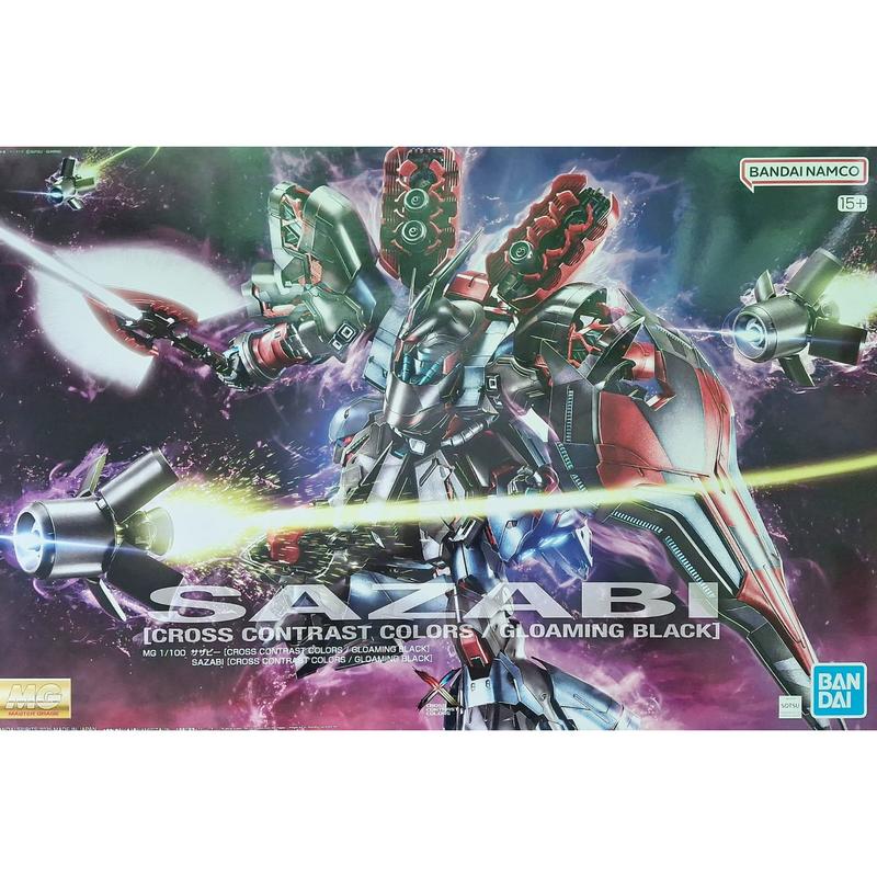 MG 1/100 MSN-04 Sazabi [CROSS CONTRAST COLORS/Kureki Kuro] - 4573102686138 – GKgundamkit ...