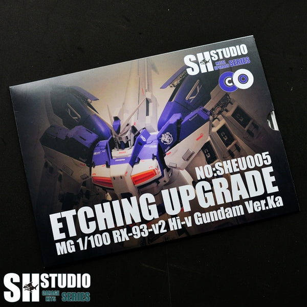 SH STUDIO MG 1/100 RX-93-ν2 HI-ν Gundam Ver.KA etched metal upgrade kit ...