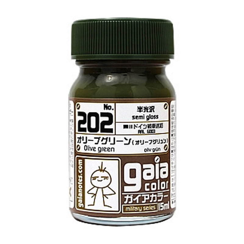 Gaia Color 202 Olive Green 15ml - 4582182332026 – GKgundamkit ...