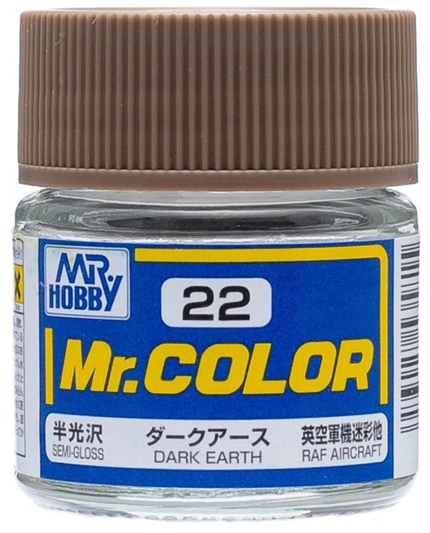 GSI Creos Mr. Color 022 Dark Earth (SEMI GLOSS) 10ml - GUGC022 ...