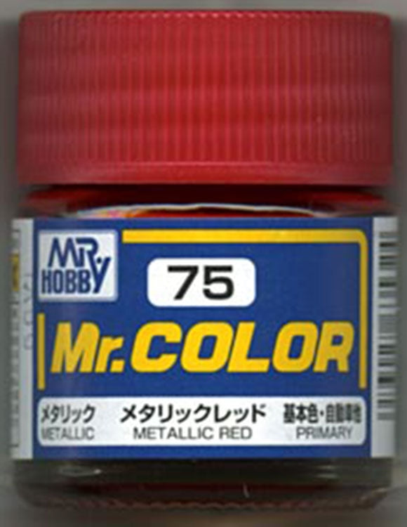 GSI Creos Mr. Color 075 Metallic Red (METALLIC) 10ml - GUGC075 ...