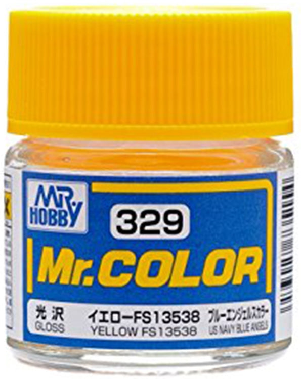 GSI Creos Mr. Color 329 Yellow FS13538 (Gloss) 10ml - GUGC329 ...